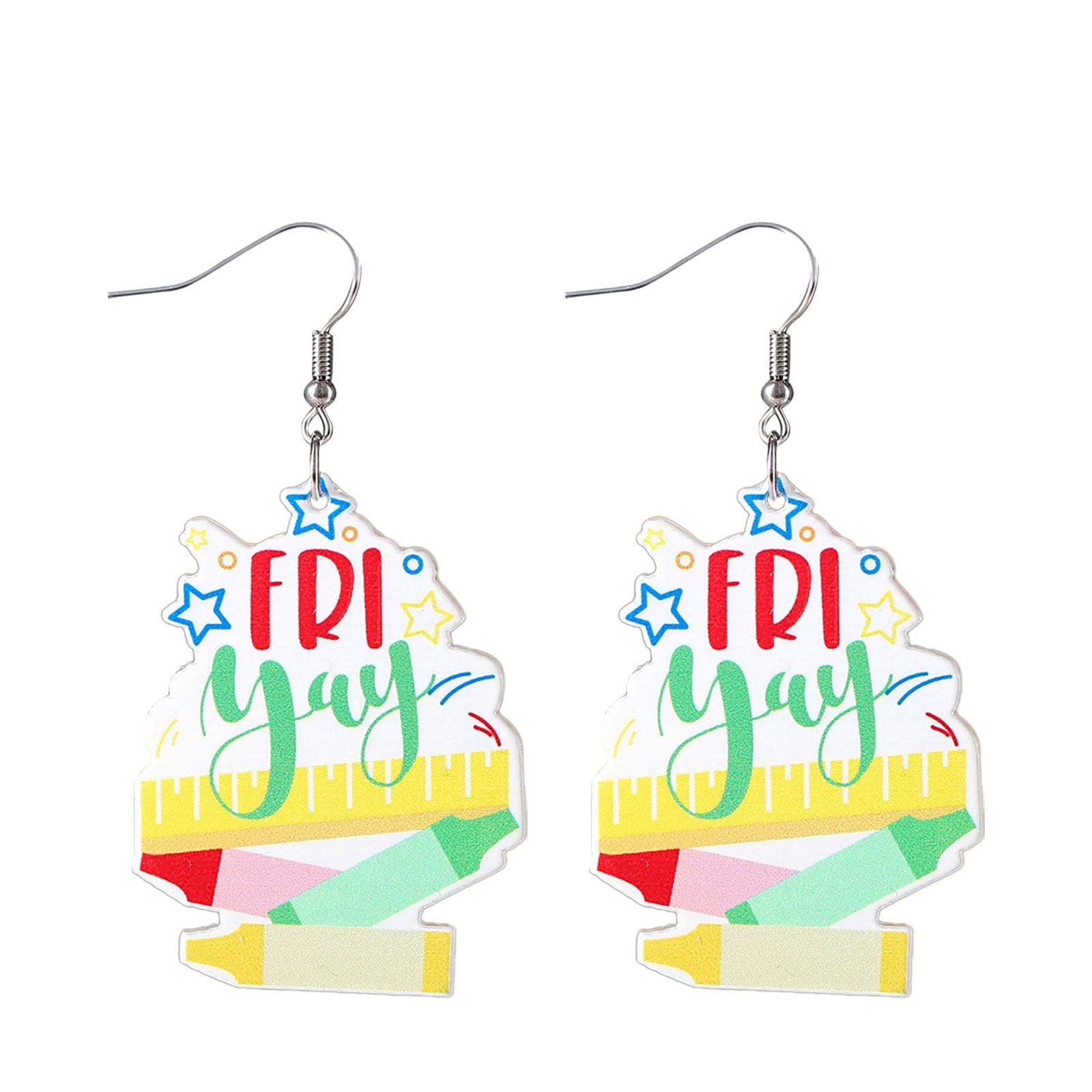 Deals! Graduation Earrings For Women Faux Leather Congrats Graduation ...