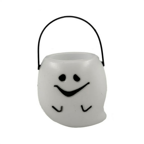 Halloween Candy Bucket Halloween Candy Holder Cute Ghost Candy Bucket ...