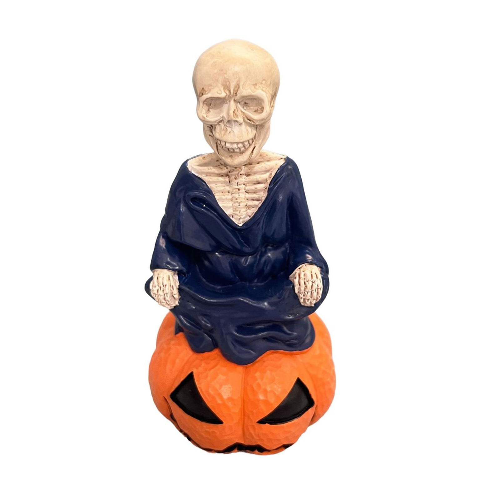 Deals Halloween Skeleton Statue Decorations Cute Skeleton Resin Crafts ...