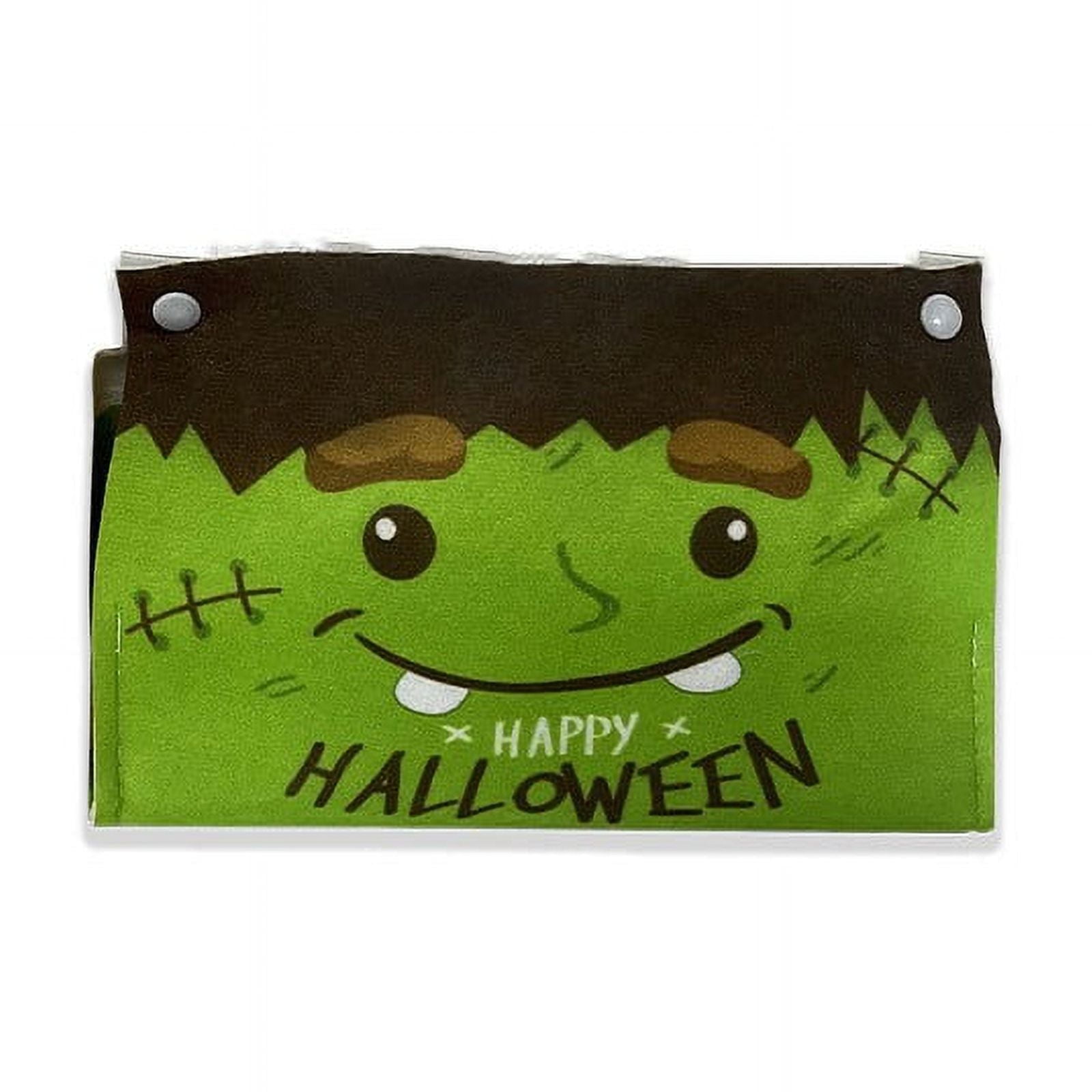 Deals Halloween Tissue Box Cube Funny Box Organizer Leather Decorative ...