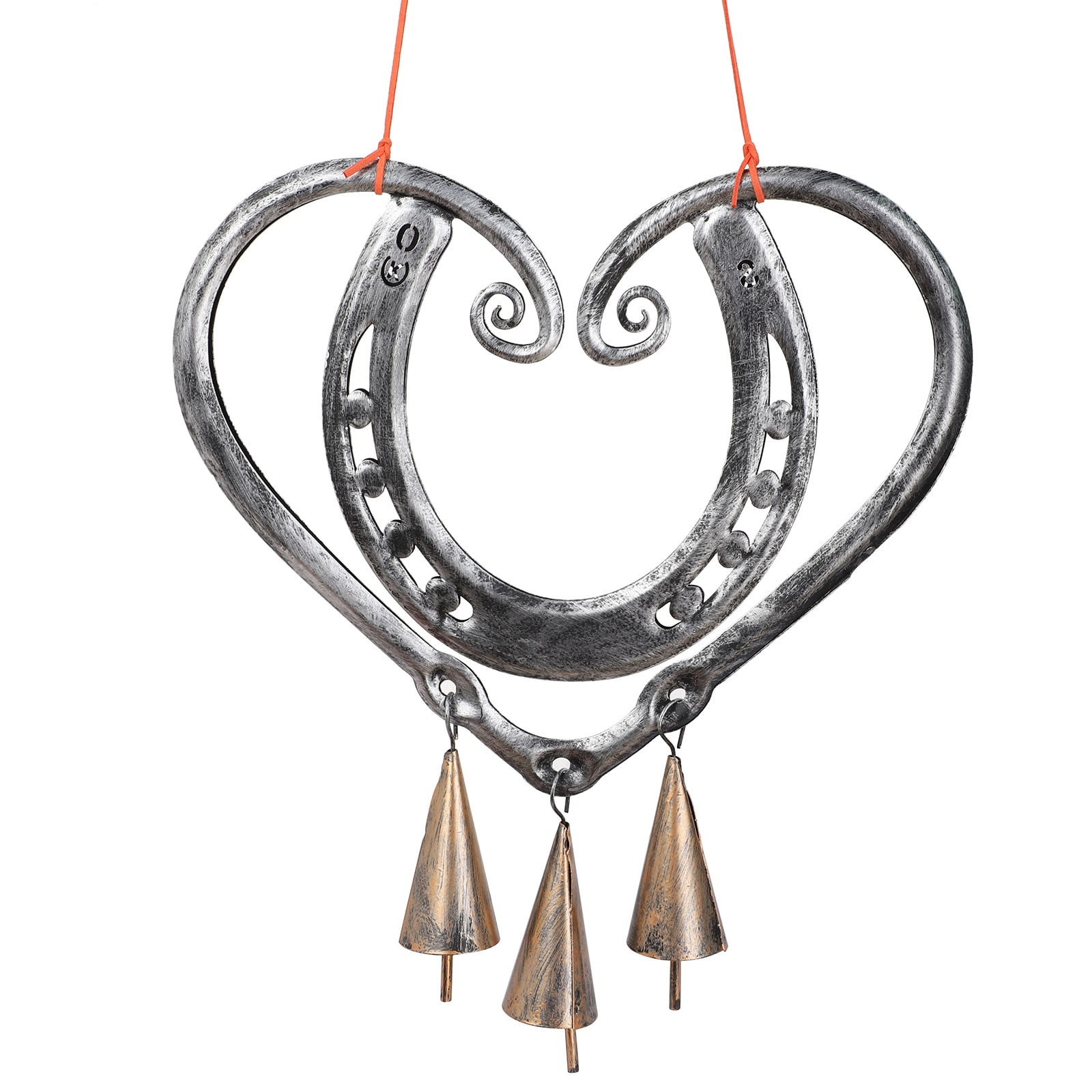 Deals Love Wind Chime Retro Copper Wind Chimes With Steel Nails 3D ...