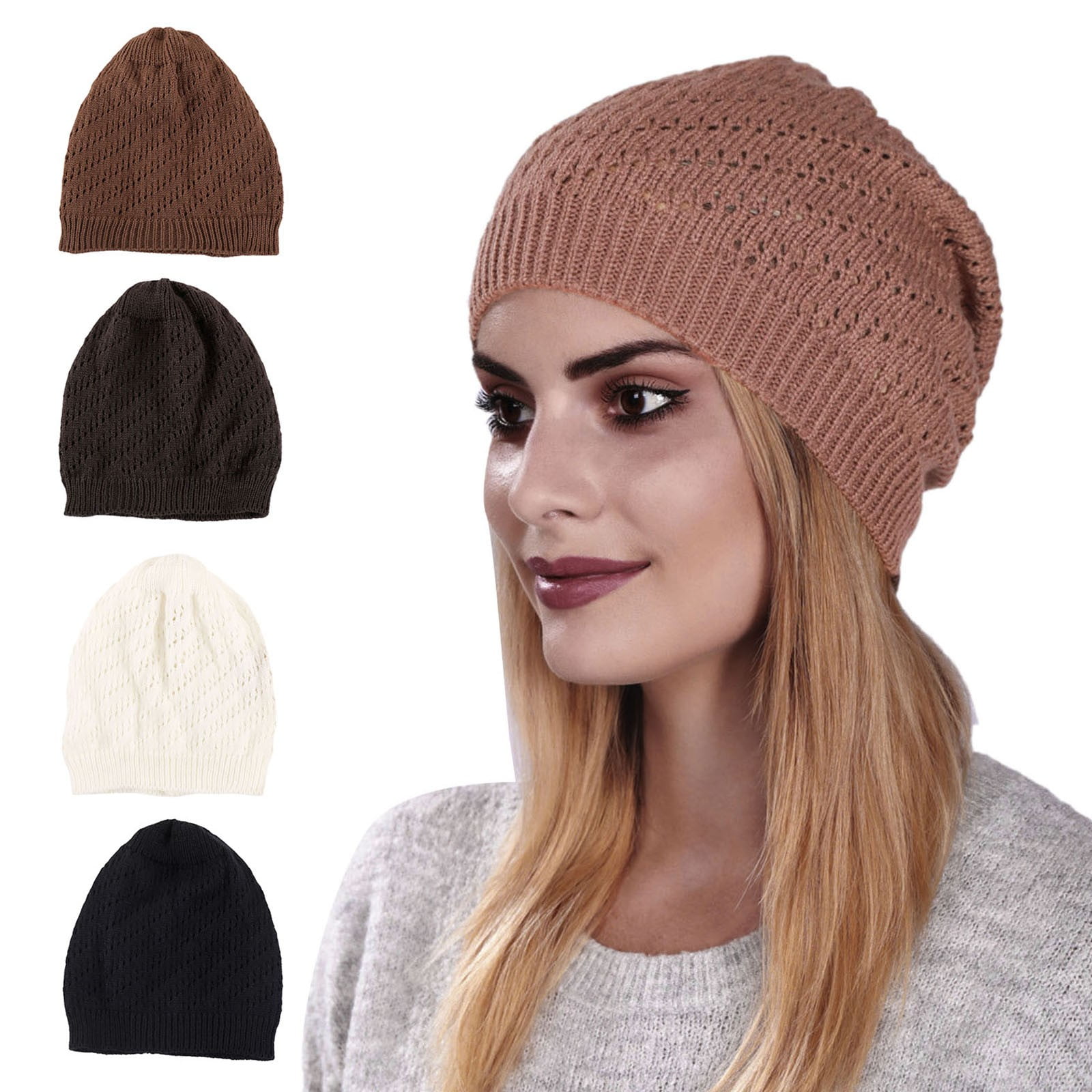 Deals Of The Day Clearance Embroidery Beanie Knit Hats for Men & Women ...
