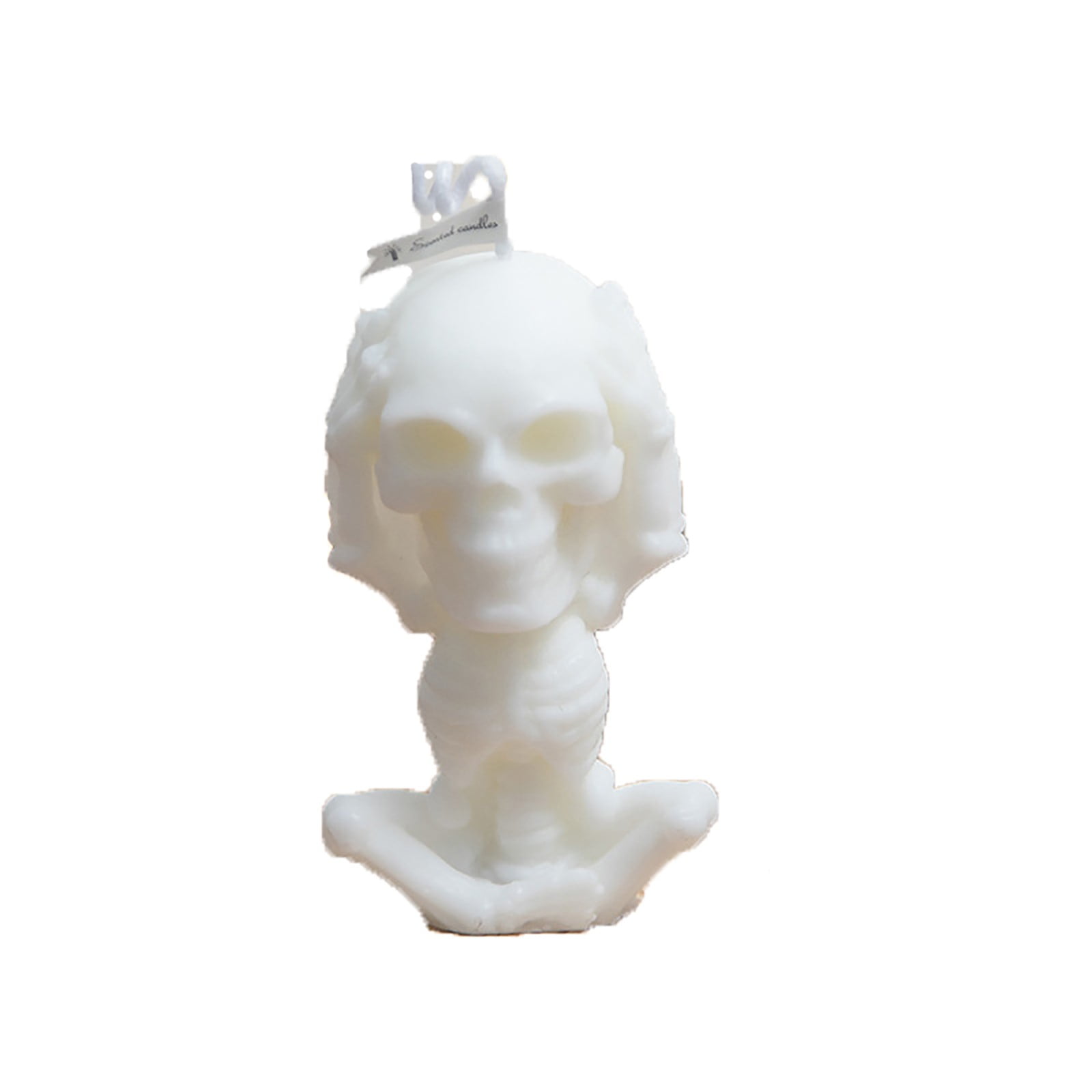 Deals! SkullCandle Not Listen Skeleton Candle Halloween Decor Scented ...