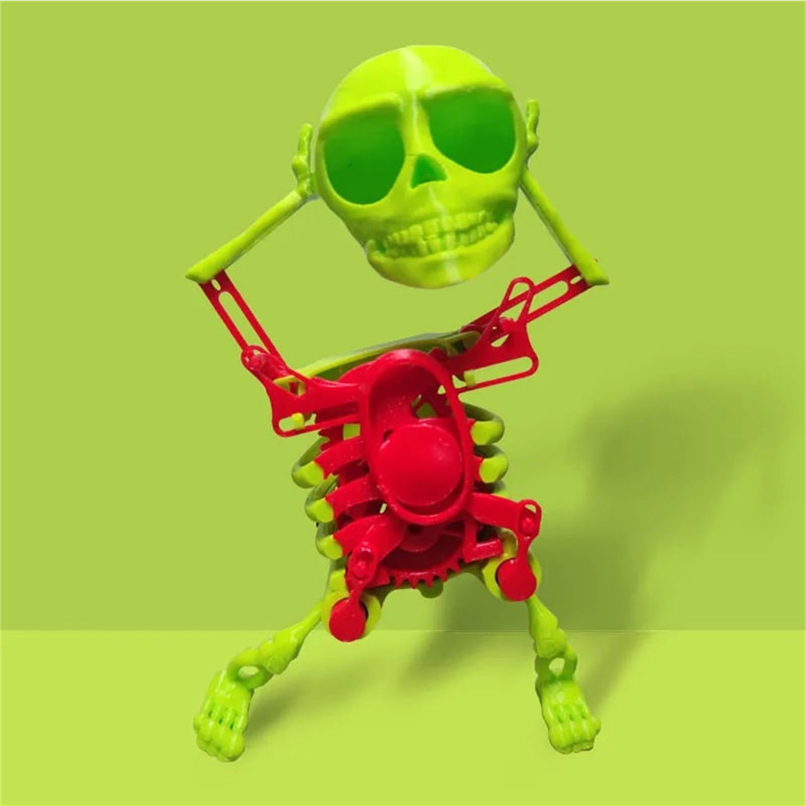 Deals! Under$1 Danhjin Dancing Skeleton Toy, Swinging Wind Up Skeleton ...