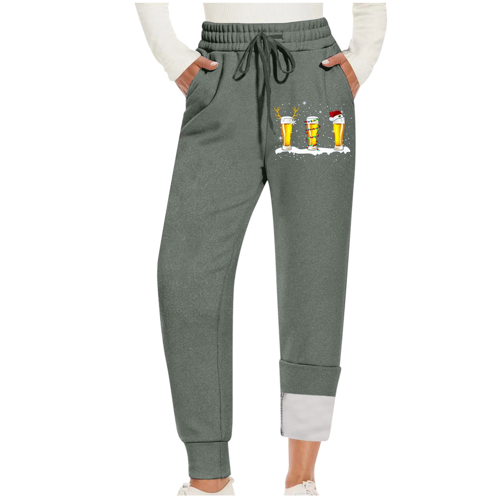 Deals Up to 50% off！Ndbuld Sweatpants Women Sweatpants Jogger ...