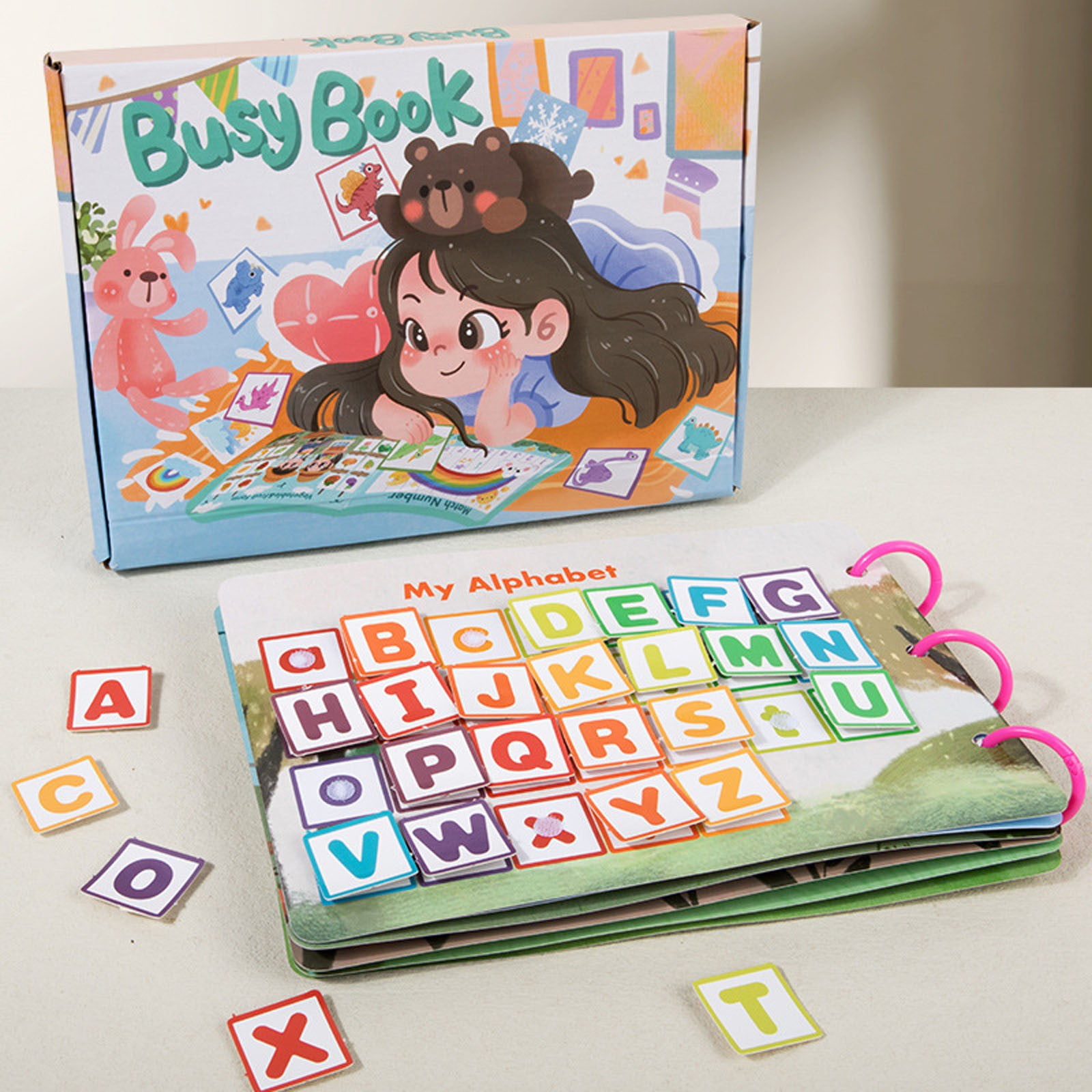 Deals of the Week! Educational Toys 7 Page Preschool Activity Flip Book ...