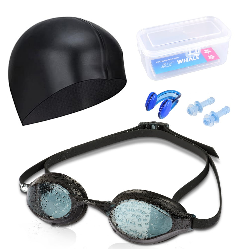 Swim Goggles,Swimming Goggles Set Professional No Leaking Anti Fog UV ...