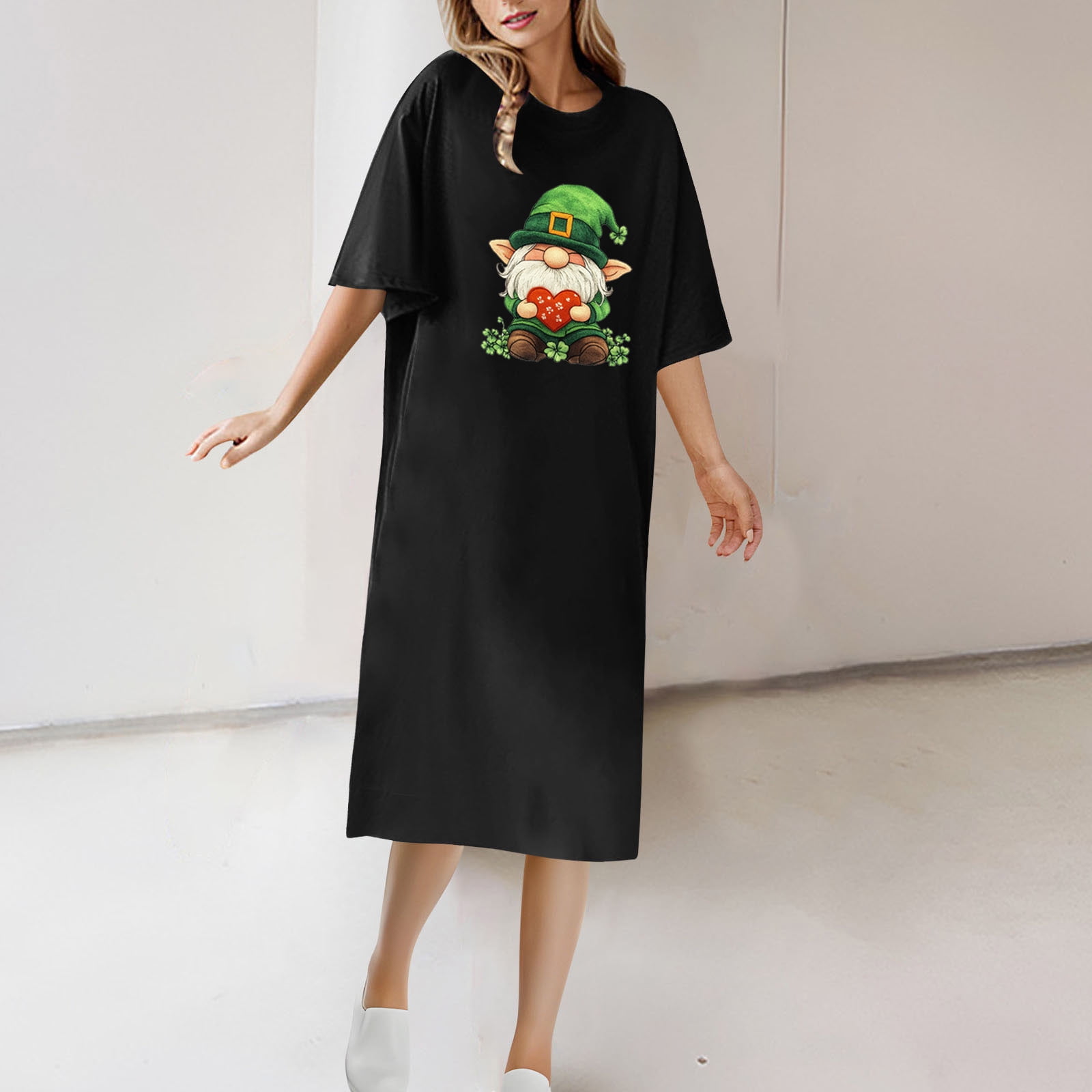 Deals of the Week Wuchoa Women Summer Spring Flowy Midi Dress Casual ...