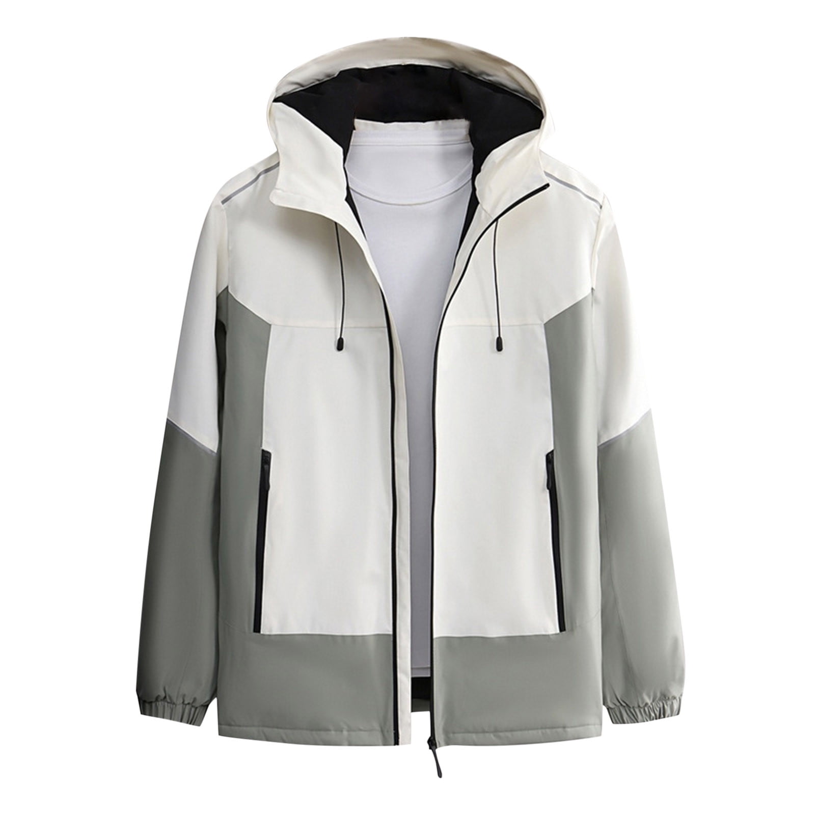 Fashion YLSDY Mens Sport Gym Hiking Long Sleeve Jackets Hoods Coats for ...