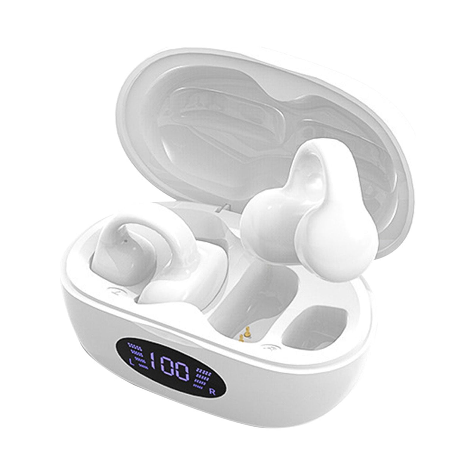 of the day Open Ear Clip Wireless Earbuds Bluetooth 5.4, Lightweight ...