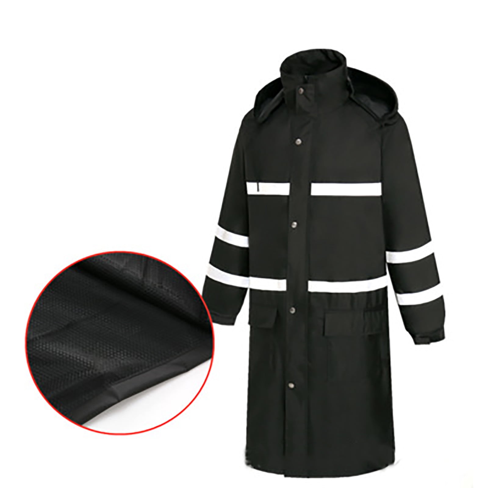 Deals of The Day Clearance! Abomasnow Unisex's Long Reflective Hooded ...