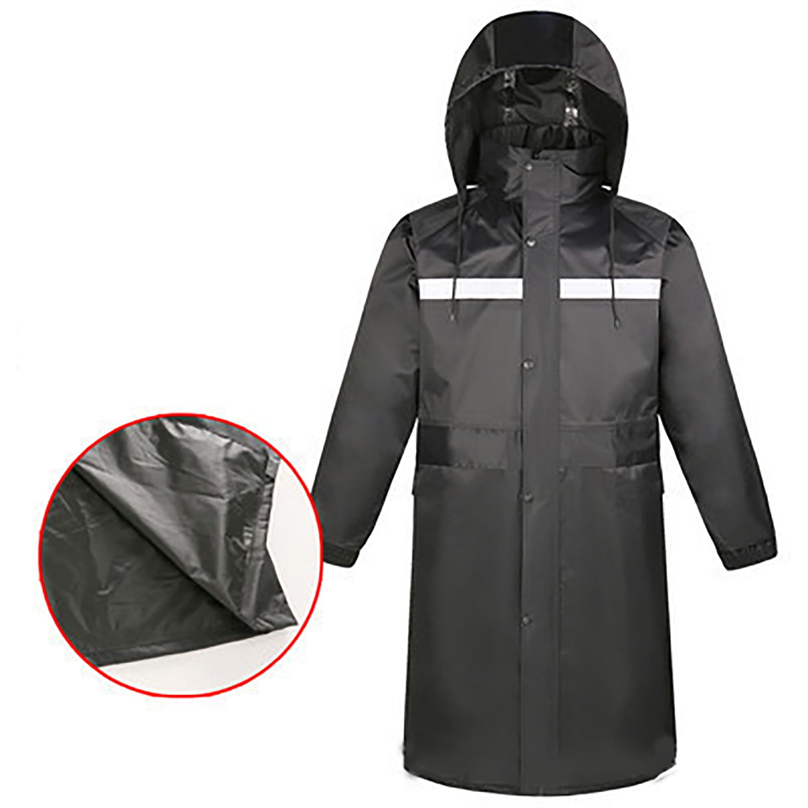 Deals of The Day Clearance! Abomasnow Unisex's Long Reflective Hooded ...