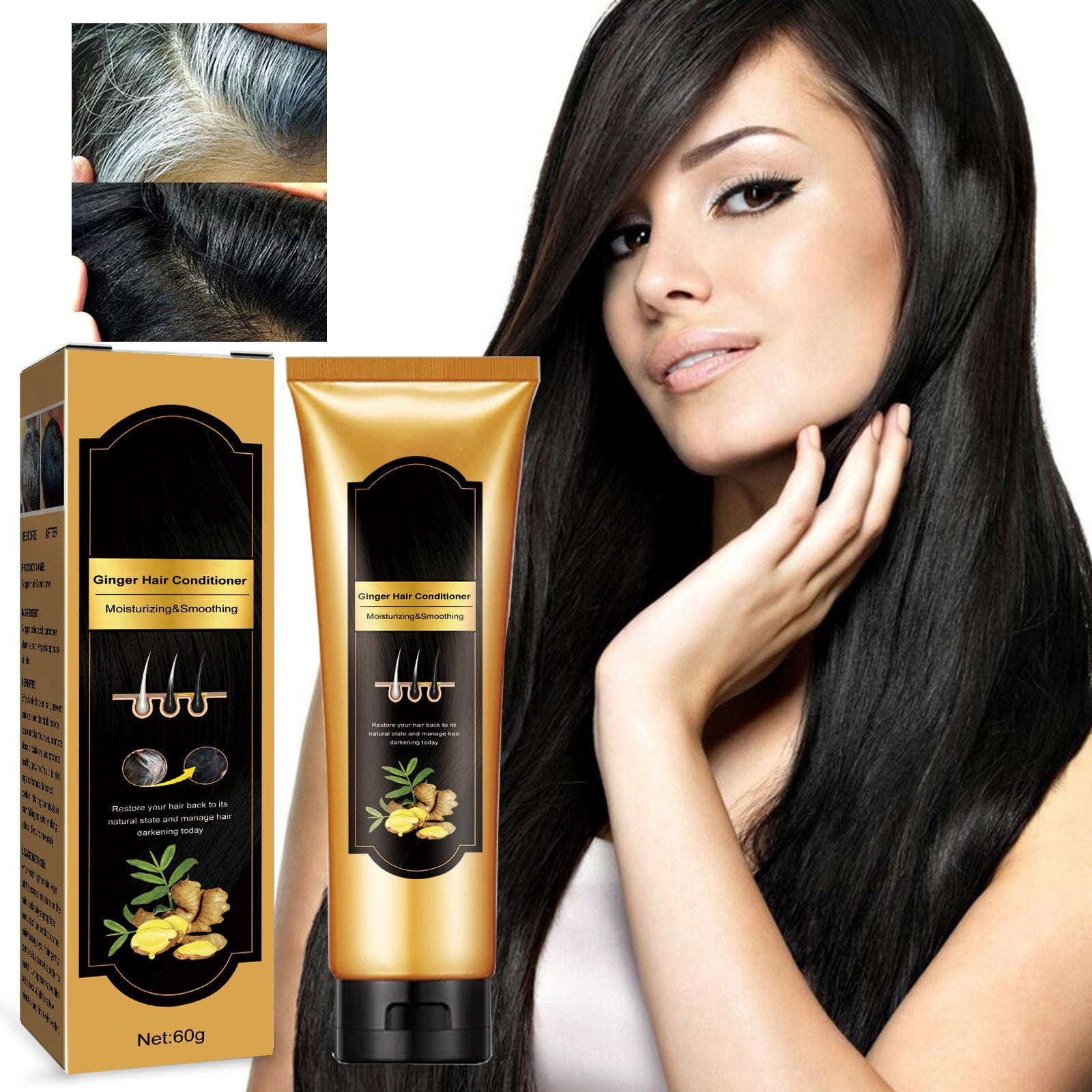 Deals of The Day Clearance! Ginger Conditioner, Moisturizing and ...