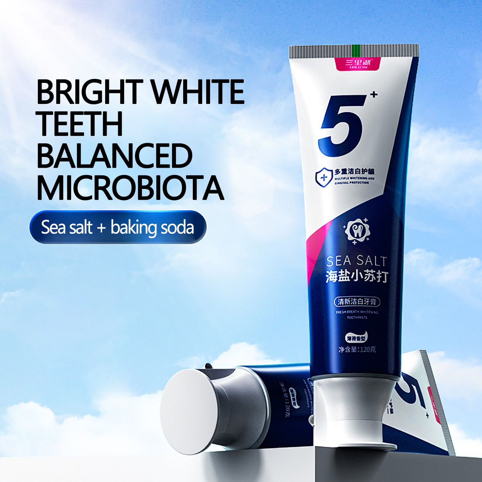 Deals of The Day Clearance! Sea Baking Toothpaste, 120g, Oral Whitening ...
