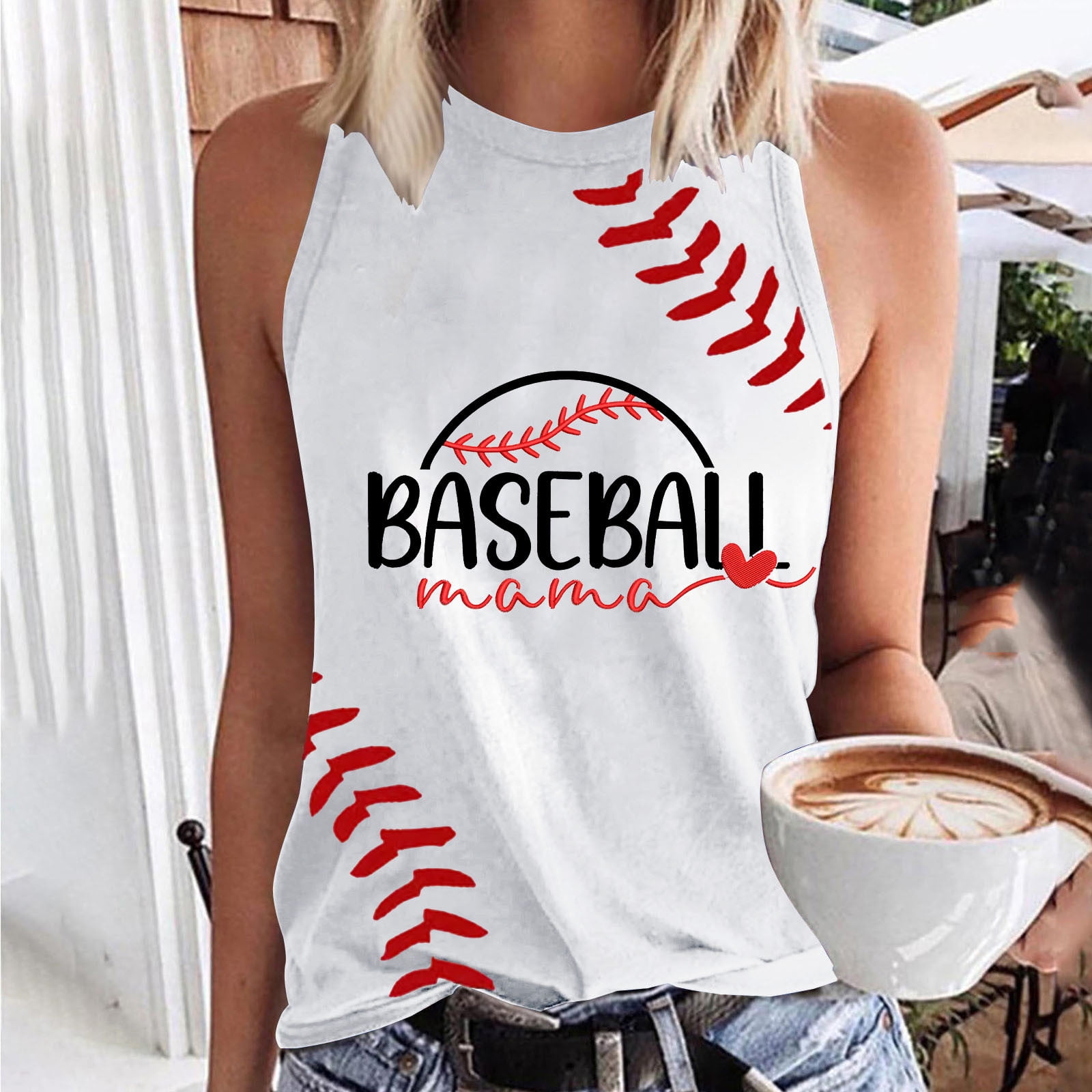 Deals of The Week Abomasnow Baseball Tanks Top for Women Casual Love ...