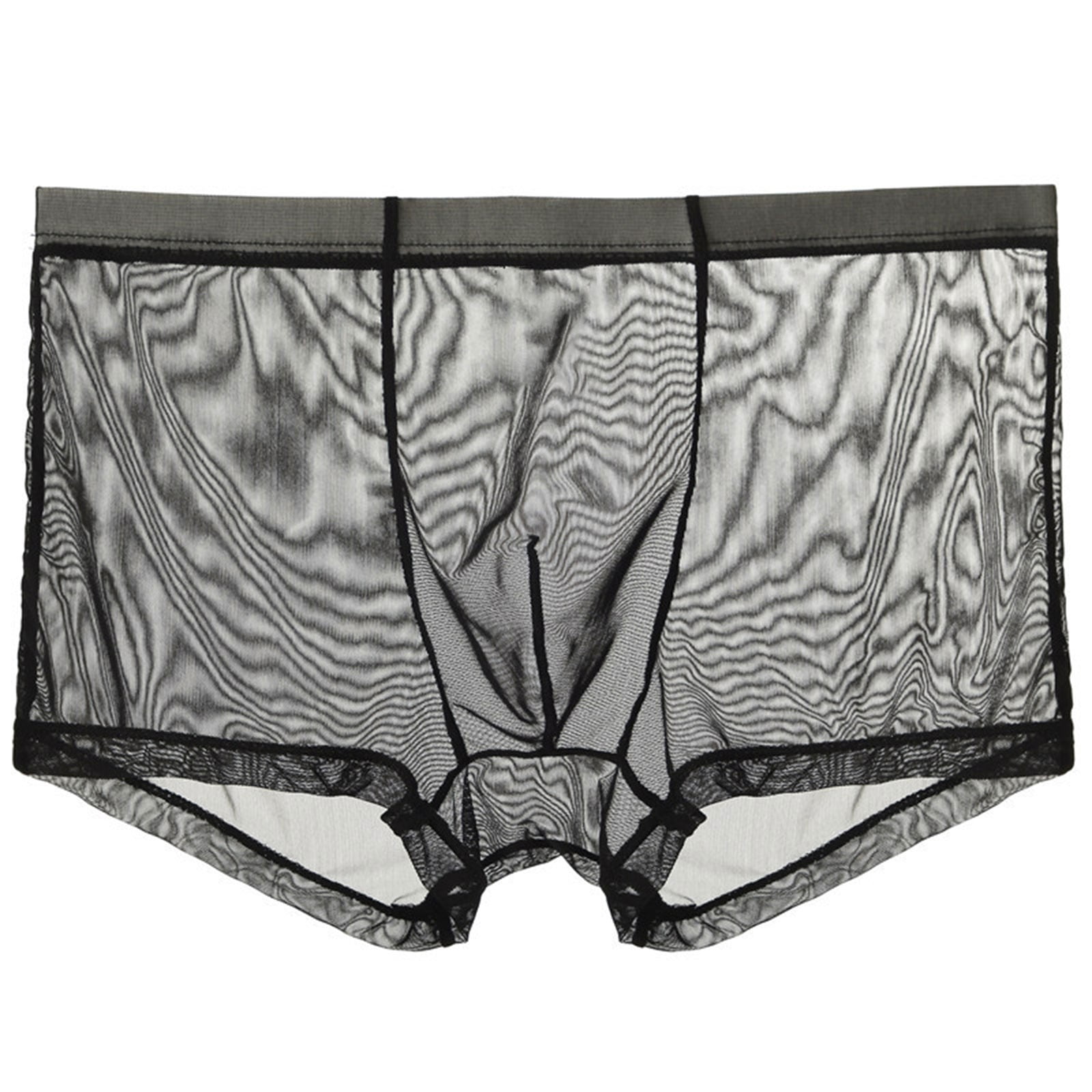 Deals of Today TMOYZQ Men's Traceless Underwear Ice Silk Boxer Brief ...