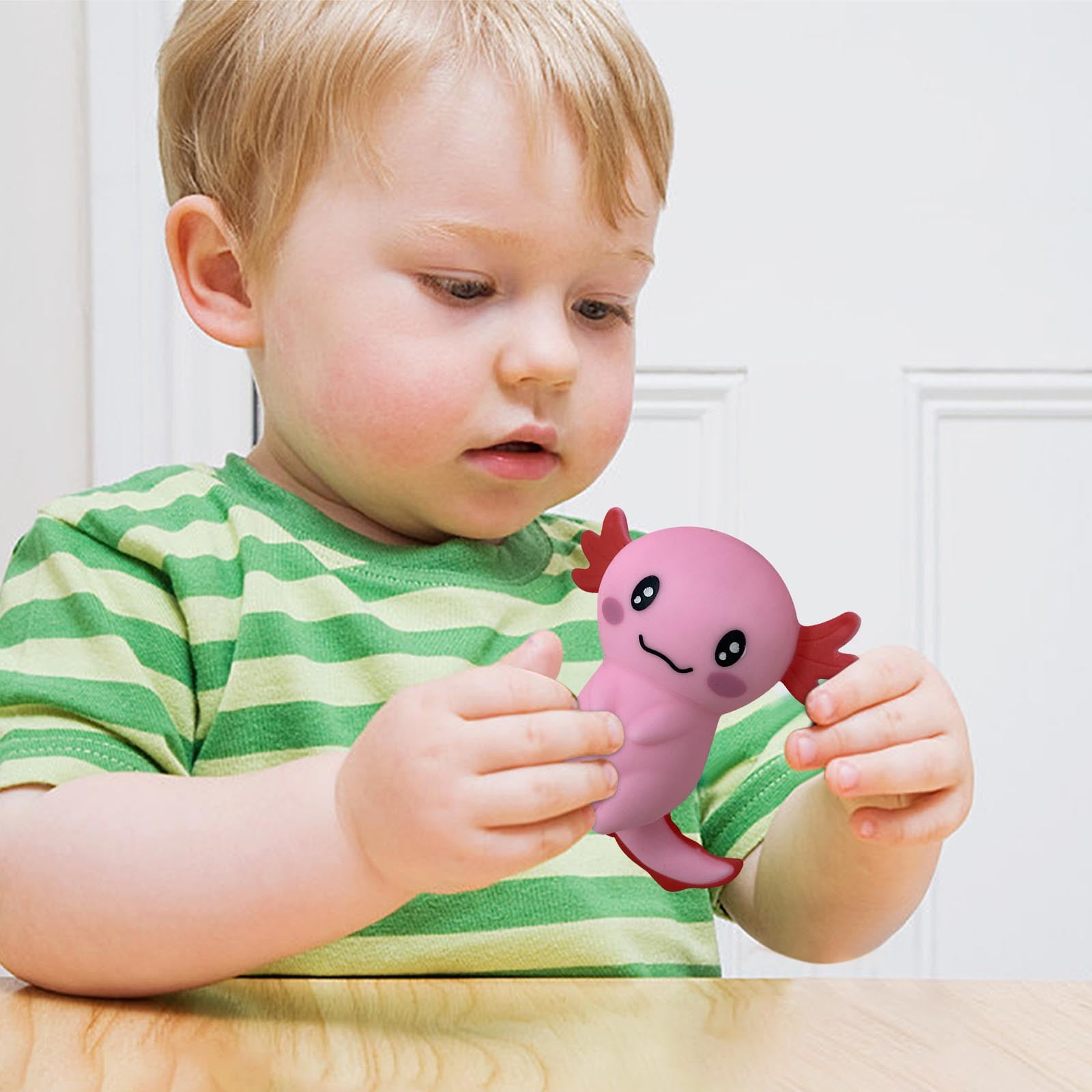 SPOORYYO Axolotl Fidget Toy for Stress Relief & Sensory Play,Pink ...