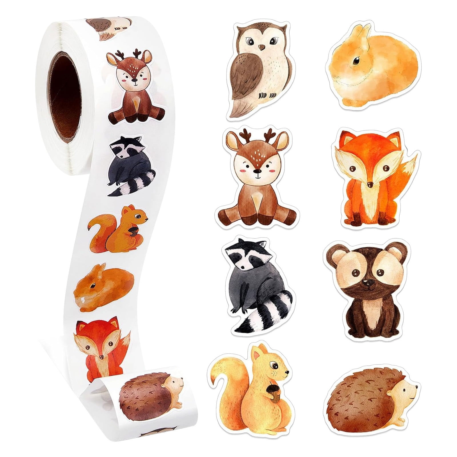 Deals on Outdoor Living ABPWLY forest Stickers 500pcs Kids Sticker Roll ...