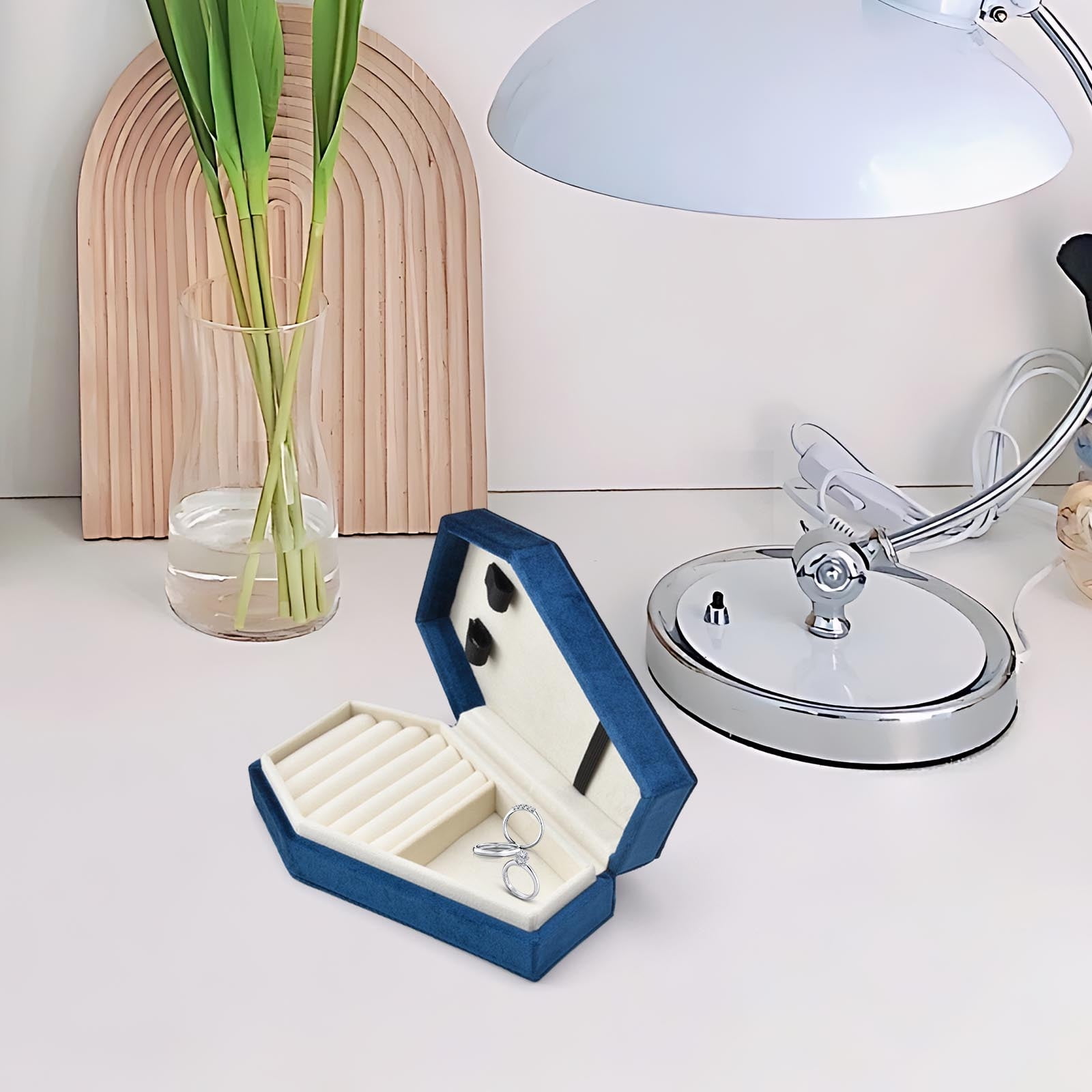 up to 70% Off Nrmrqz Velvet Coffin Necklace Jewelry Jewelry Storage Box ...