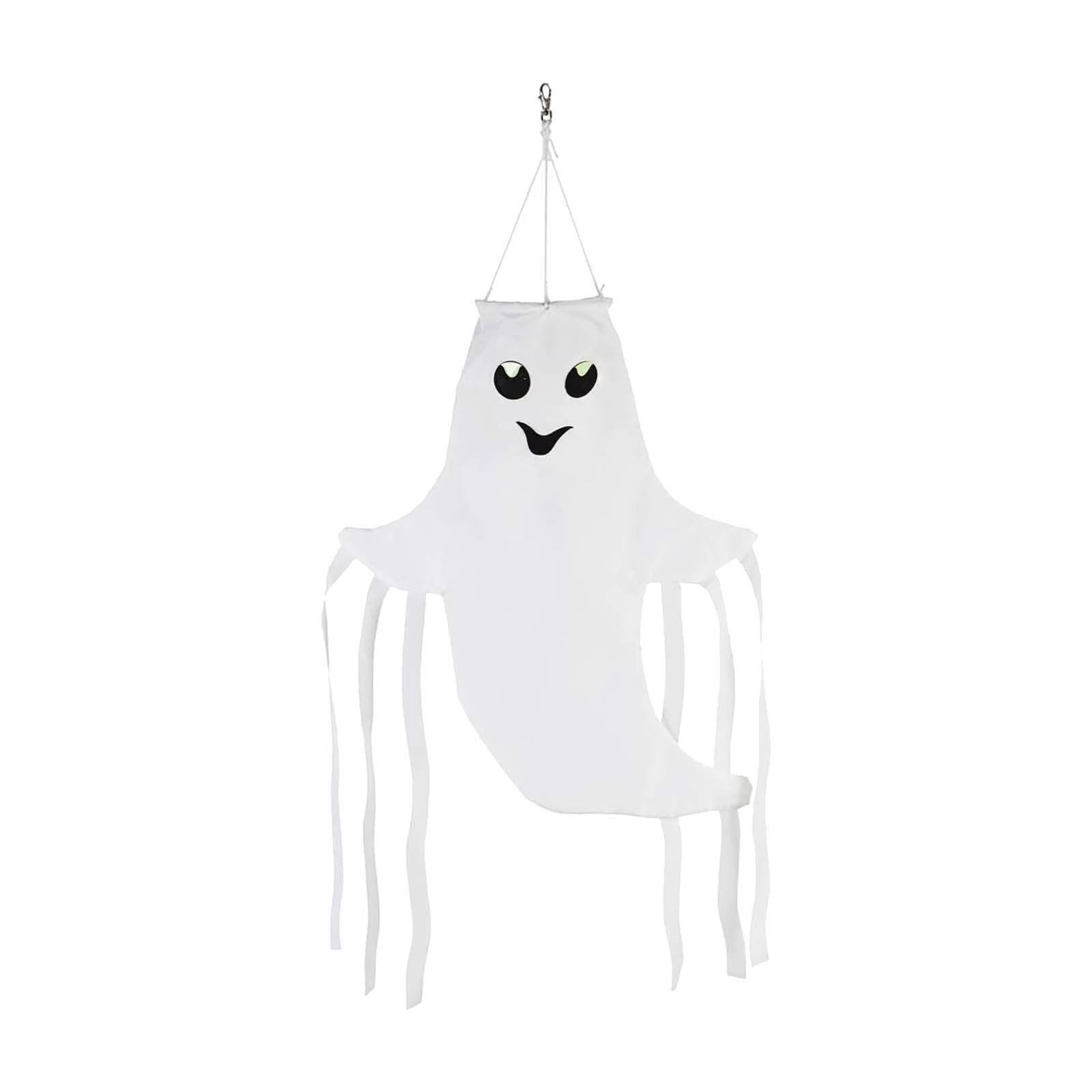 Deals! wznxdo Ghost Wind Sock Hanging Decorations Outdoor Yard Party ...
