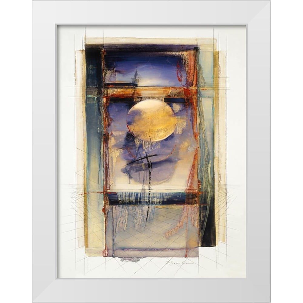 Dean, Bruce 12x14 White Modern Wood Framed Museum Art Print Titled ...