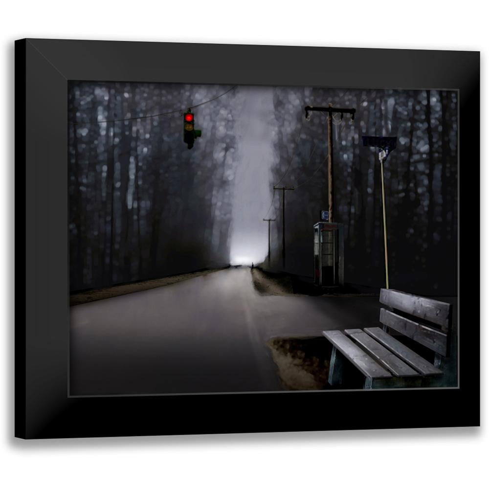 Dean, Bruce 14x12 Black Modern Framed Museum Art Print Titled - Intersection - Walmart.com
