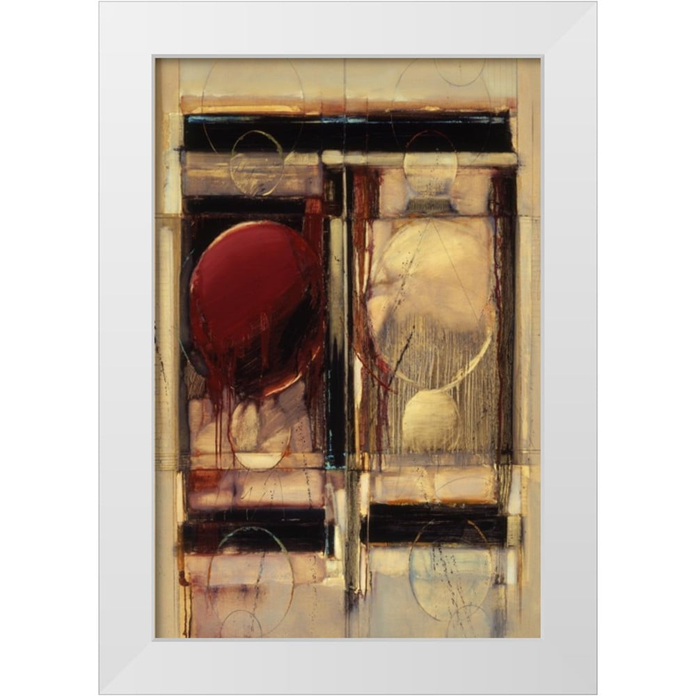 Dean, Bruce 23x32 White Modern Wood Framed Museum Art Print Titled ...
