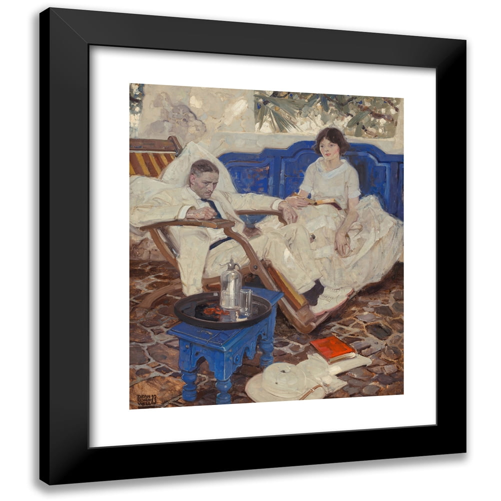 Dean Cornwell 12x14 Black Modern Framed Museum Art Print Titled - ‘Gad ...
