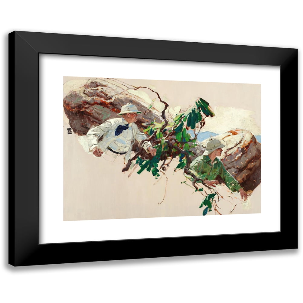 Dean Cornwell 18x14 Black Modern Framed Museum Art Print Titled ...