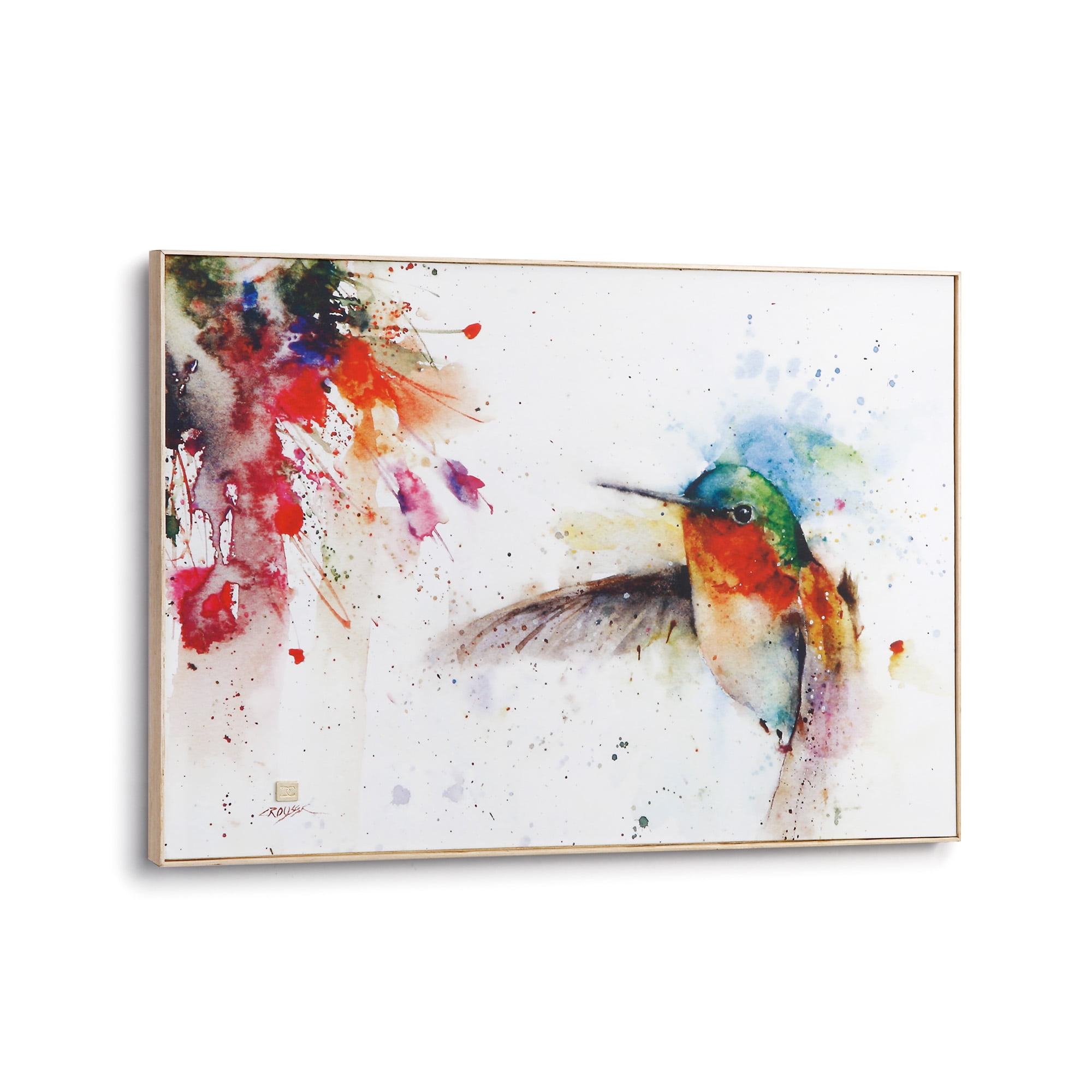 Dean Crouser Demdaco Jewel Hummingbird Large Wrapped Canvas Print 20 x ...