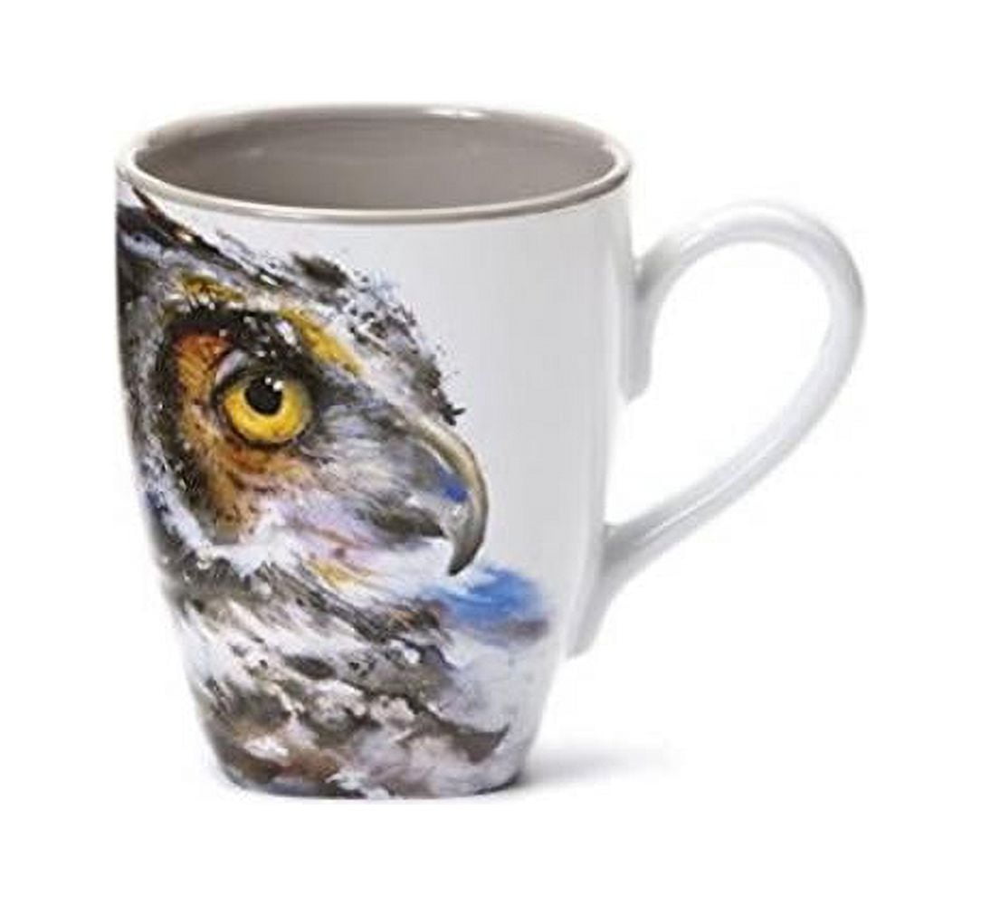Dean Crouser Owl Stoneware Mug, 16oz - Walmart.com