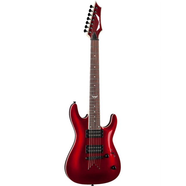 Dean Custom 750X 7 String Electric Guitar - Metallic Red - Walmart.com