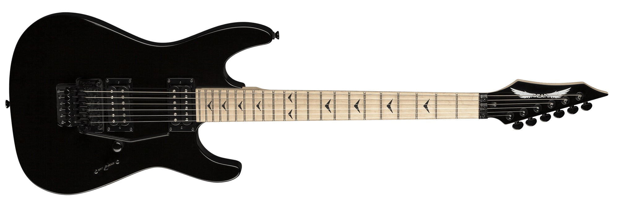 Dean 6 String Custom Zone Series Floyd Rose Bridge Electric Guitar ...