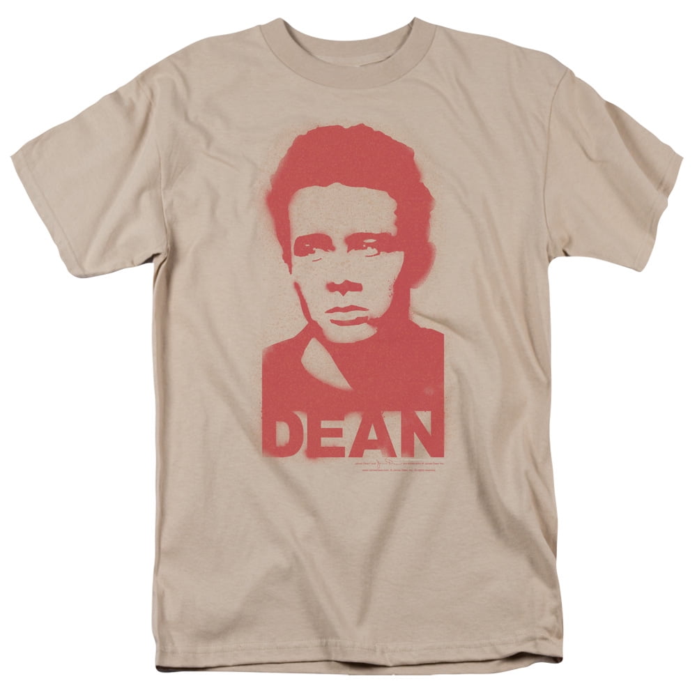 Dean Graffiti Stencil Mens Short Sleeve Shirt - Walmart.com