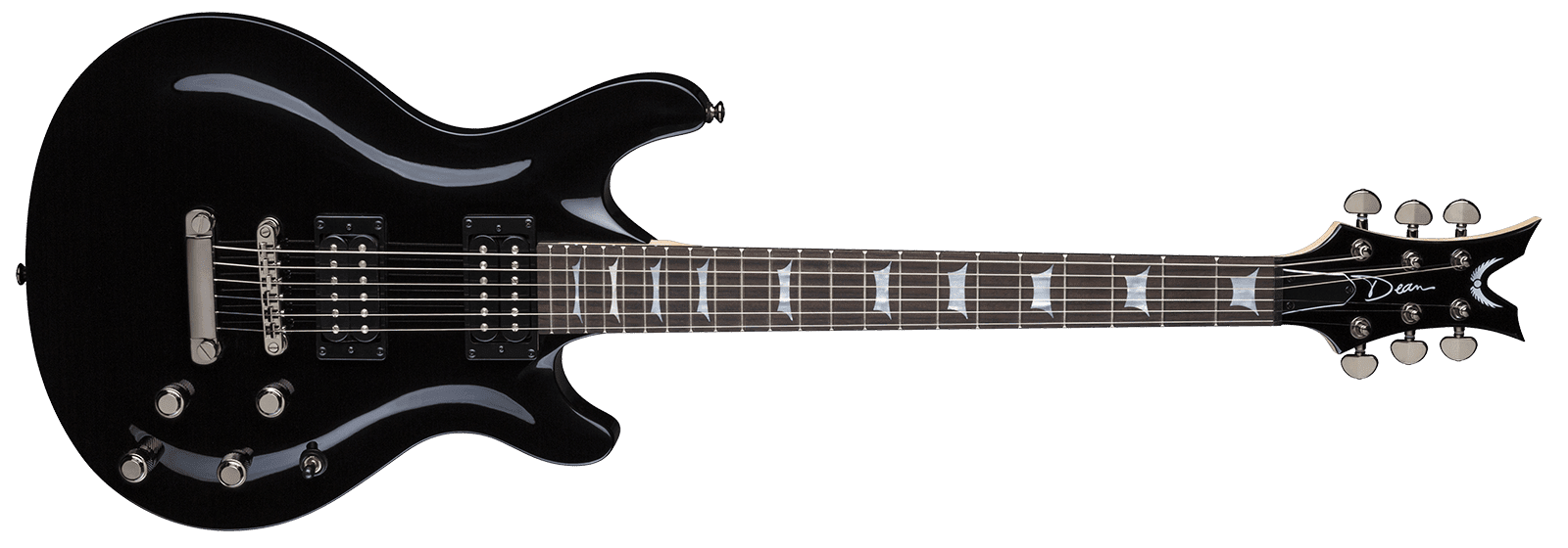 Dean Icon X Solid-Body Electric Guitar - Classic Black - Walmart.com