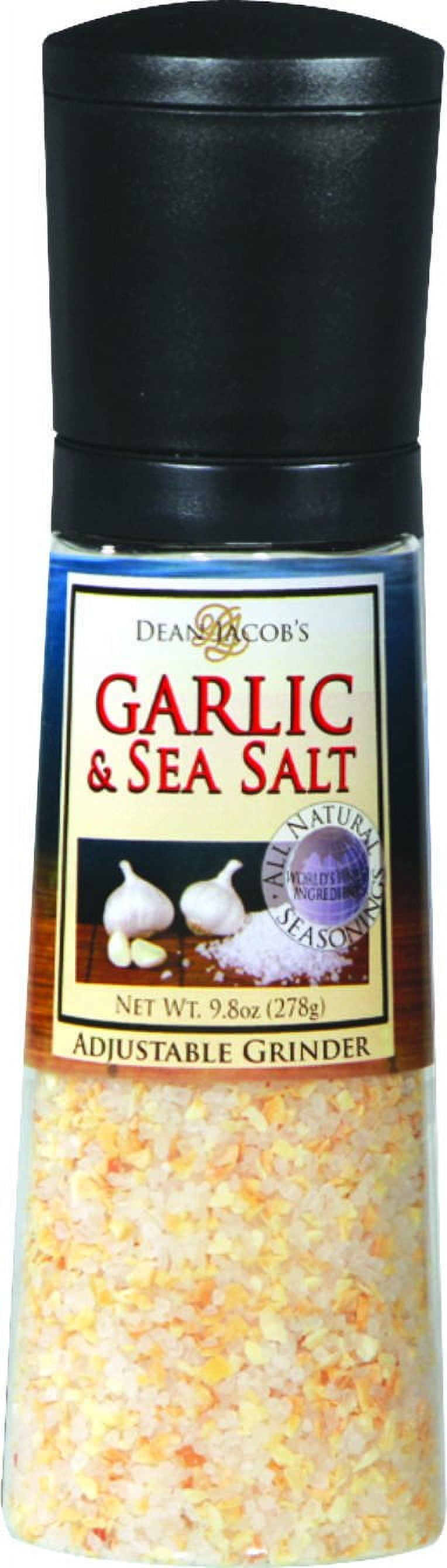 Dean Jacob's Garlic and SAF21 Sea Salt Jumbo Grinder - Walmart.com