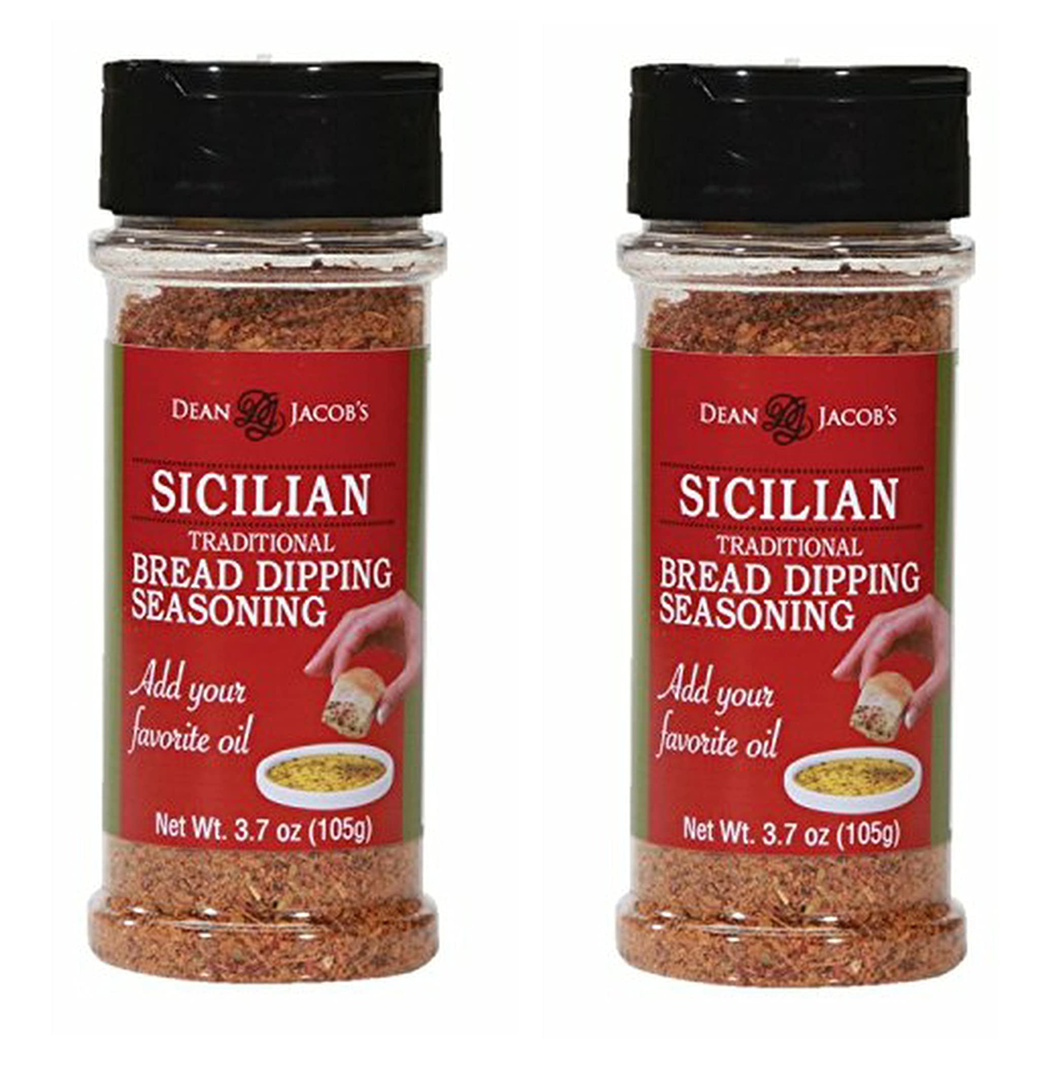 Dean Jacob's Sicilian Bread CM31 Dipping Seasoning ~ 3.7 oz. Stacking ...