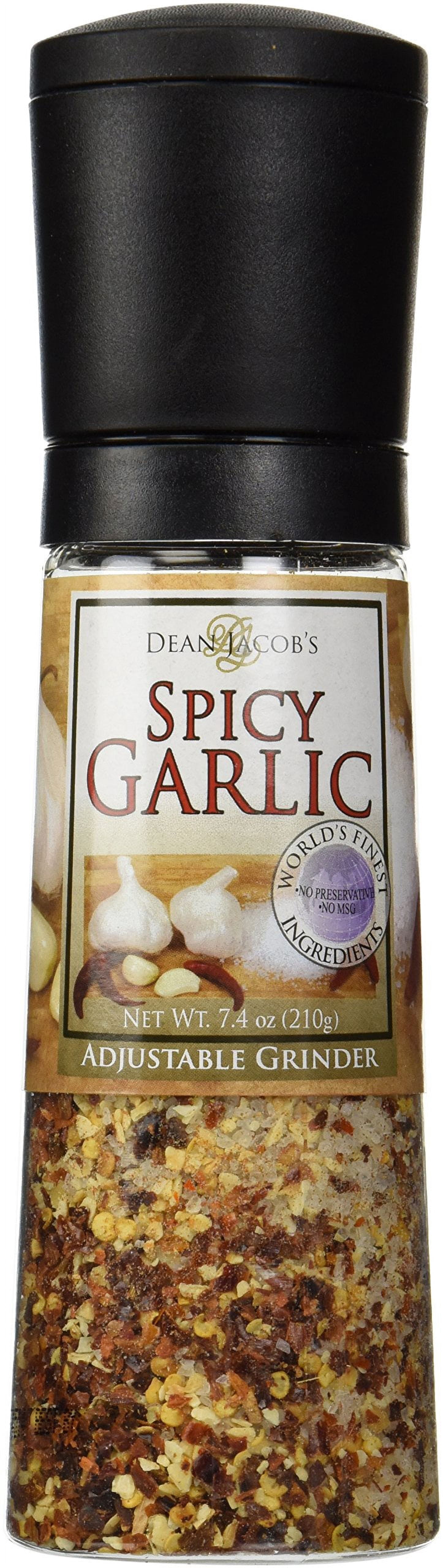 Dean Jacobs Grinder Spicy WHF2 Garlic , 7.4-Ounce - Walmart.com
