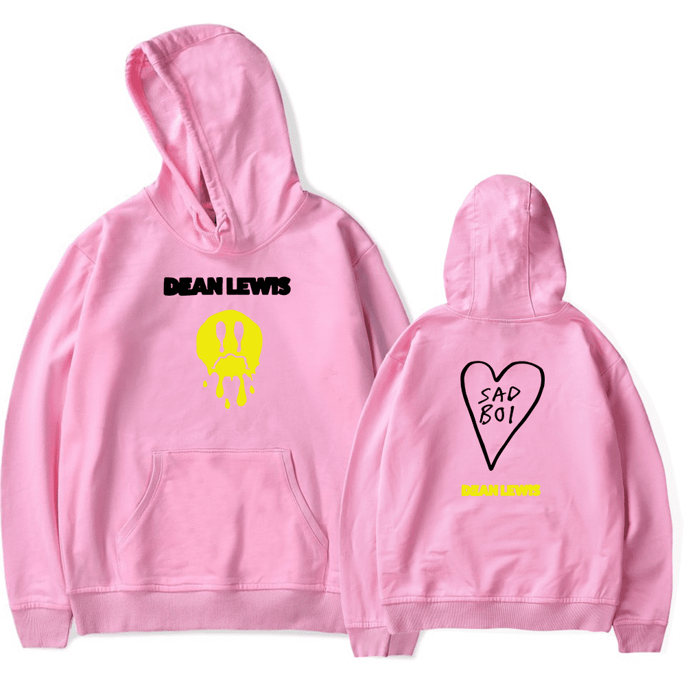 Dean Lewis Merch Hoodie Sad Boi Face Logo Printed Sweatshirt Fans Women ...