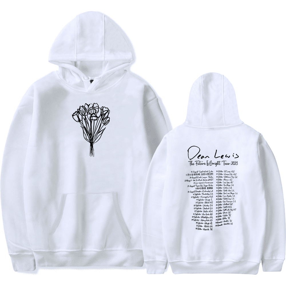 Dean Lewis Merch Hoodie The Future Is Bright Tour 2023 Sweatshirt Women Men Streetwear Pullover ...