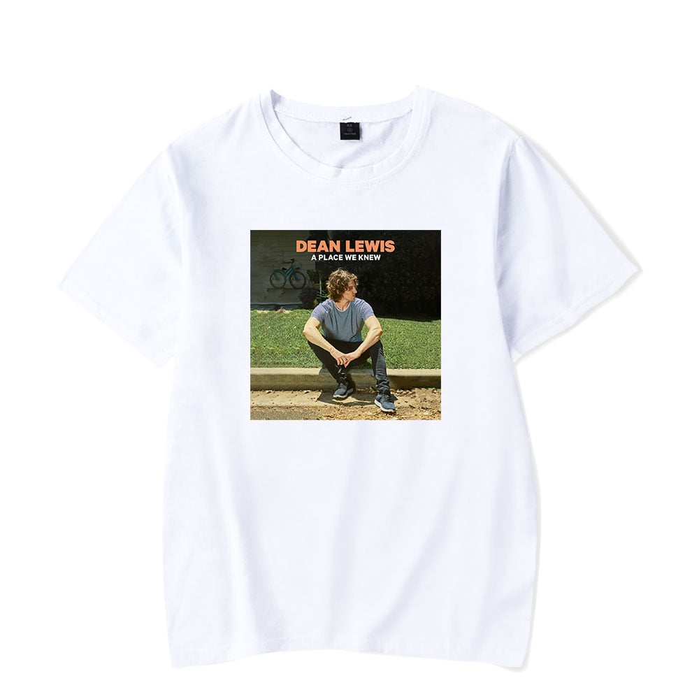 Dean Lewis Merch T-Shirt A Place We Knew Album Cover Short Sleeve Top ...