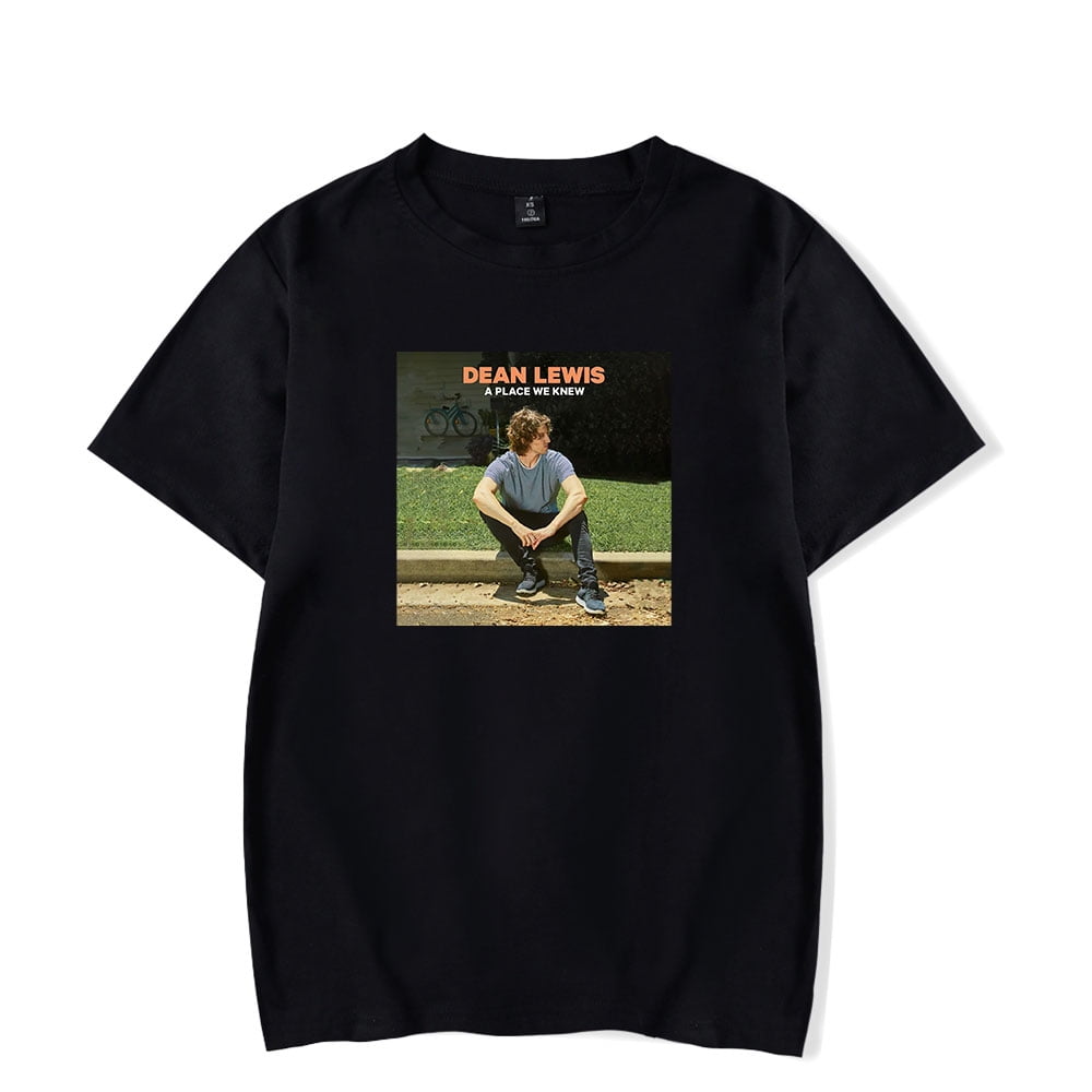 Dean Lewis Merch T-Shirt A Place We Knew Album Cover Short Sleeve Top ...