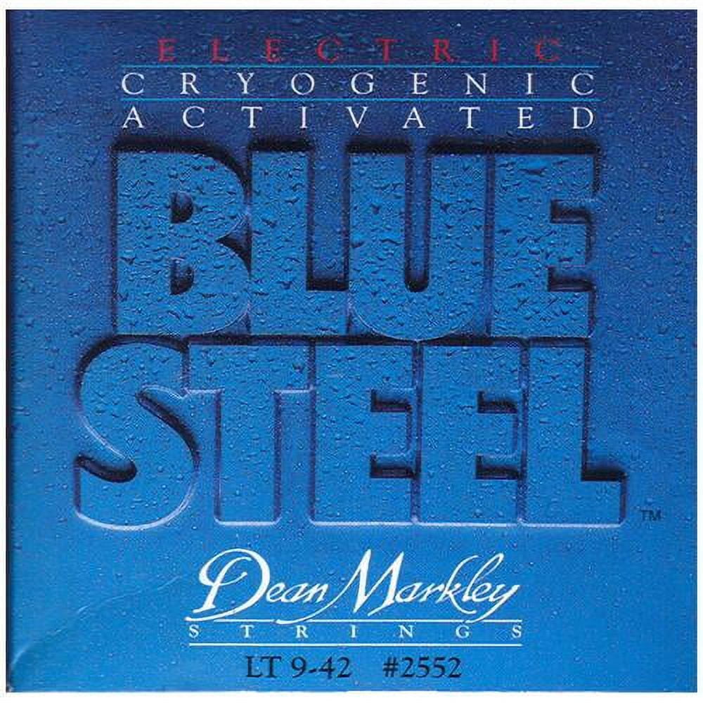 Dean Markley 2552 Blue Steel Light Electric Guitar Strings - Walmart.com