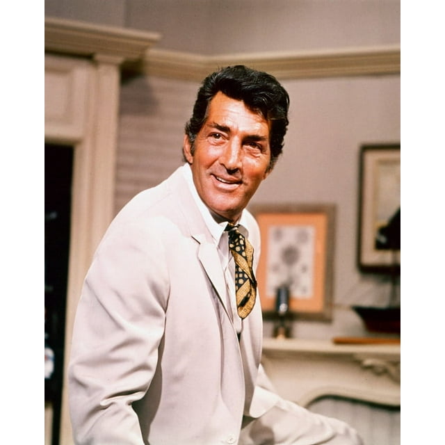 Dean Martin Classic 24x36 Classic Hollywood Poster In White Suit On Set ...