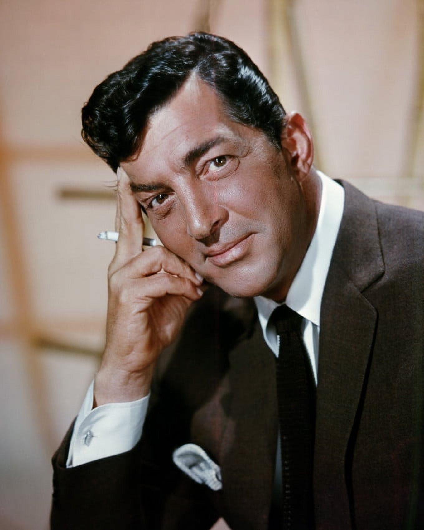 Dean Martin Iconic Portrait With Cigarette 24X36 Classic Hollywood ...