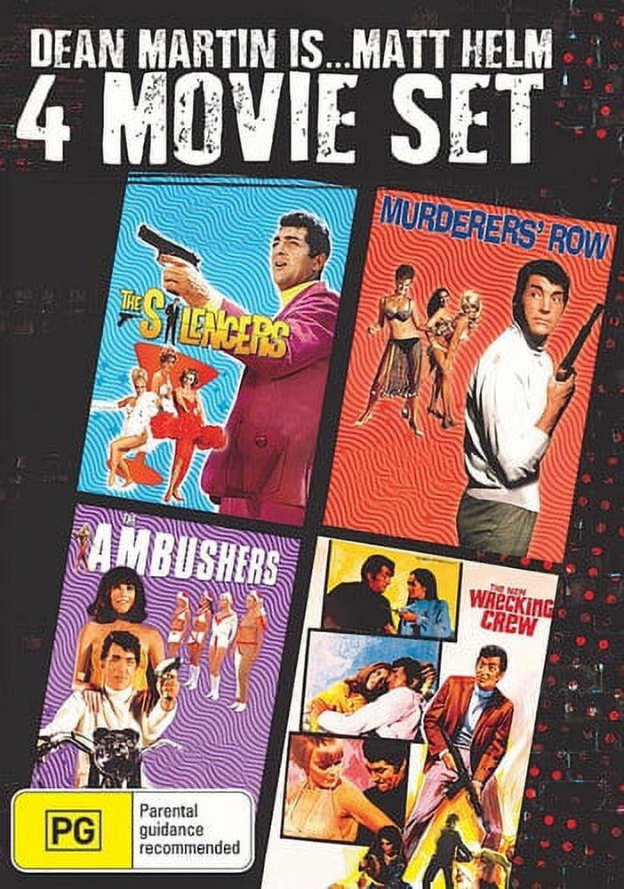 Columbia Classic: Dean Martin as Matt Helm - 4 Movie Action & Adventure ...