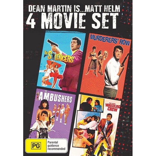 Dean Martin Is...Matt Helm: 4 Movie Set (DVD), Columbia, Action ...