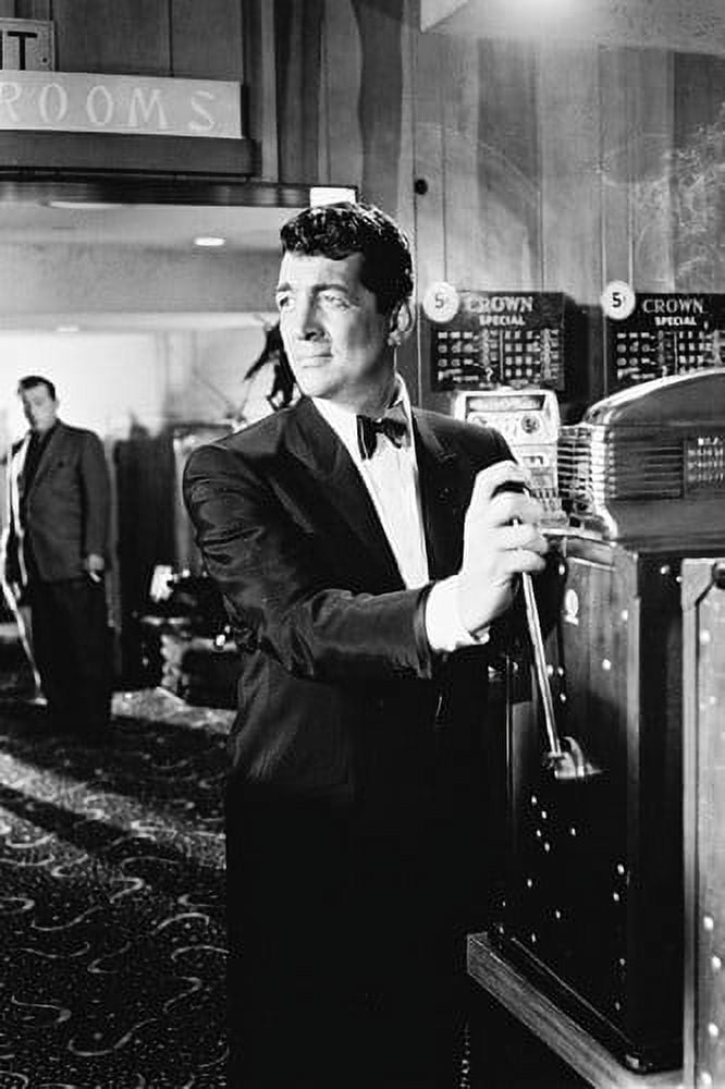 Dean Martin Ocean's Eleven at slot machine in casino 24x36 Poster ...