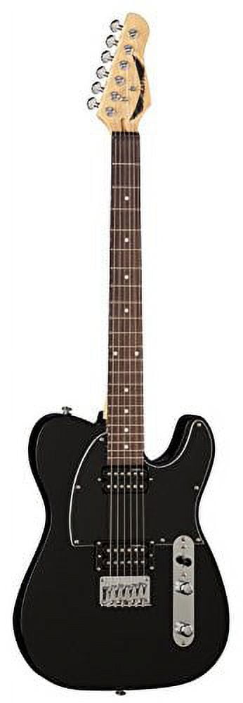 Dean 6 String NashVegas Series Hum Hum Electric Guitar - Classic Black ...