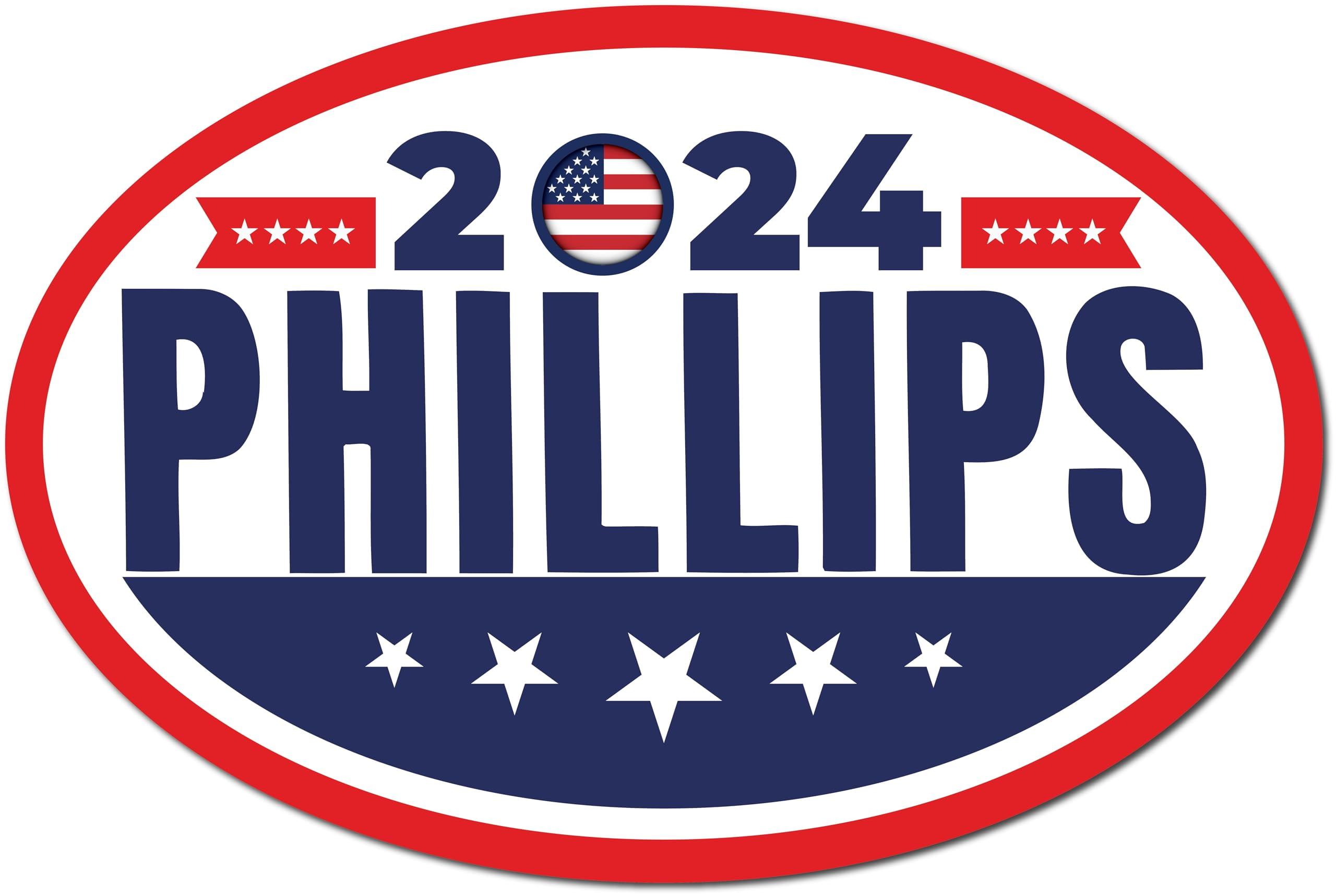 Dean Phillips 2024 Democratic Party Political Election Magnet Decal ...